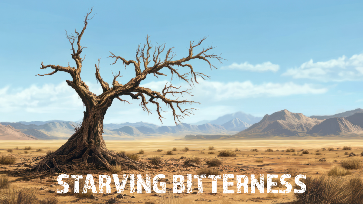 Starving Bitterness – the mountain mensch